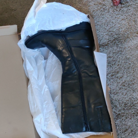 Sheryl Crow | Shoes | Sheryl Crow Black Leather Boots Nwot | Poshmark